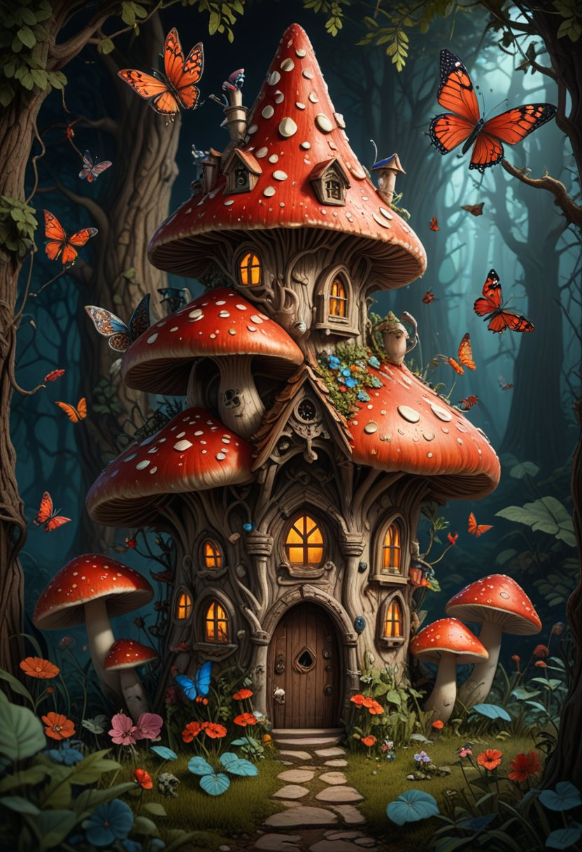 Enchanted Cap House – ToleKing